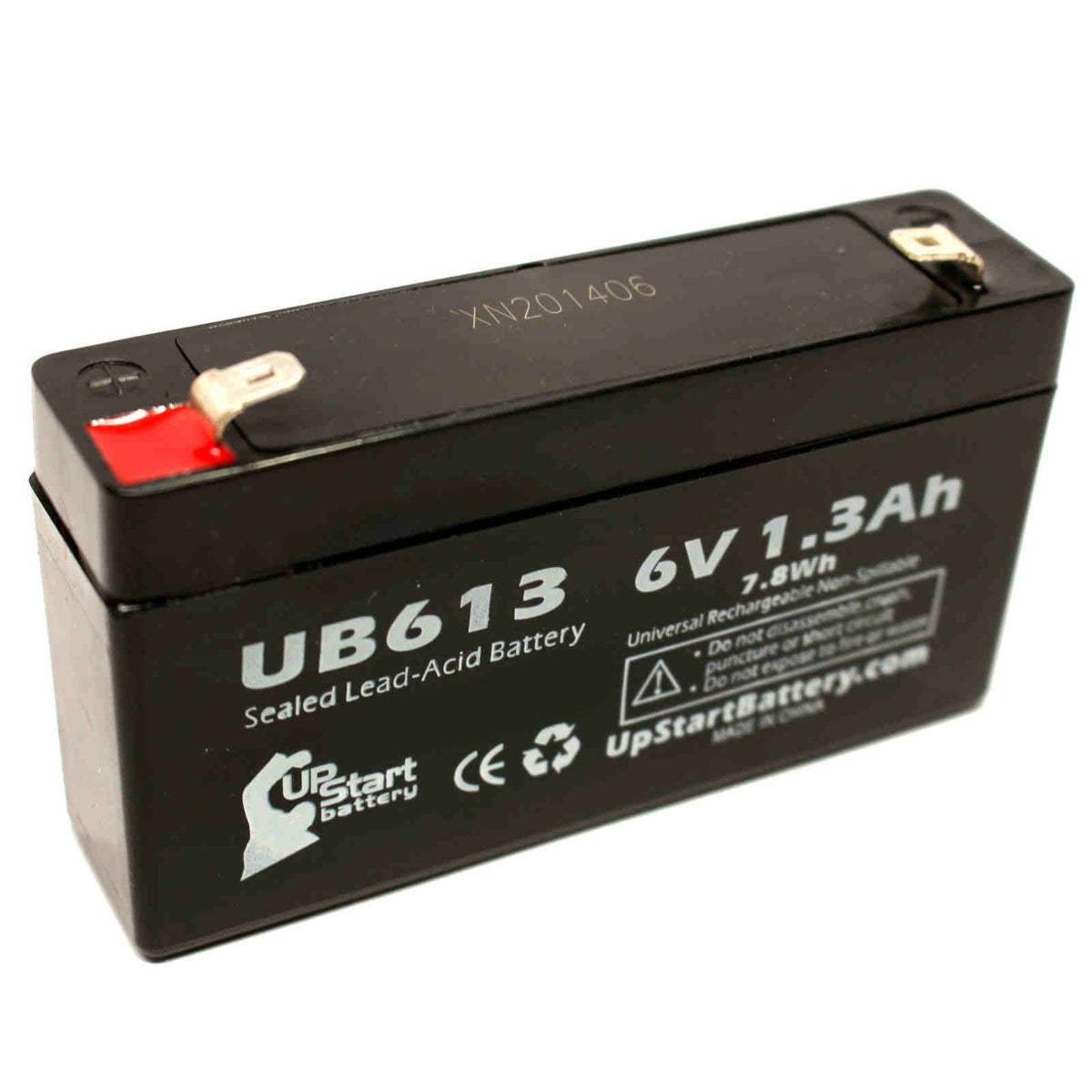 PARKS MEDICAL 809 DOPPLER Battery - Replacement UB613 Universal Sealed ...